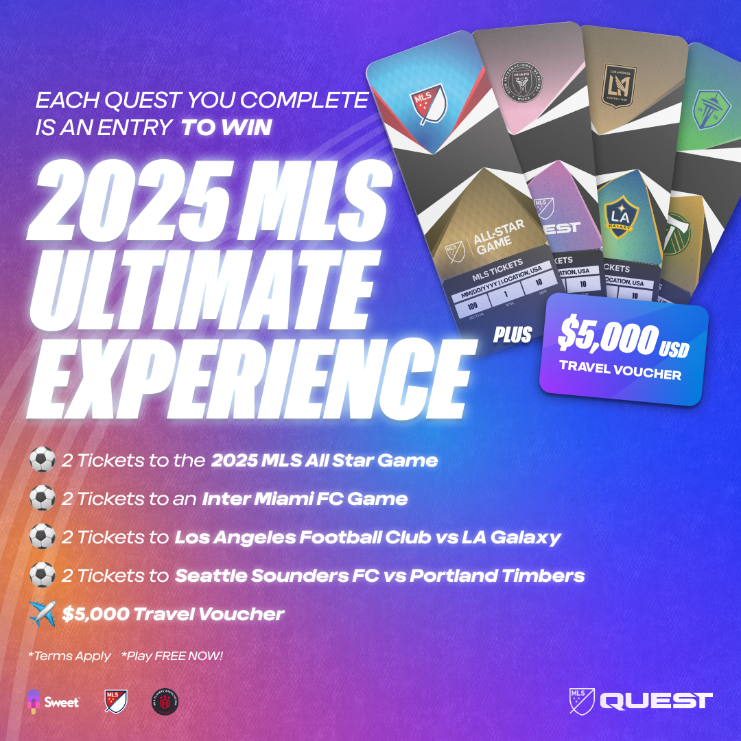 Complete an MLS QUEST and You Could Win the Grand Prize — The 2025 MLS ...